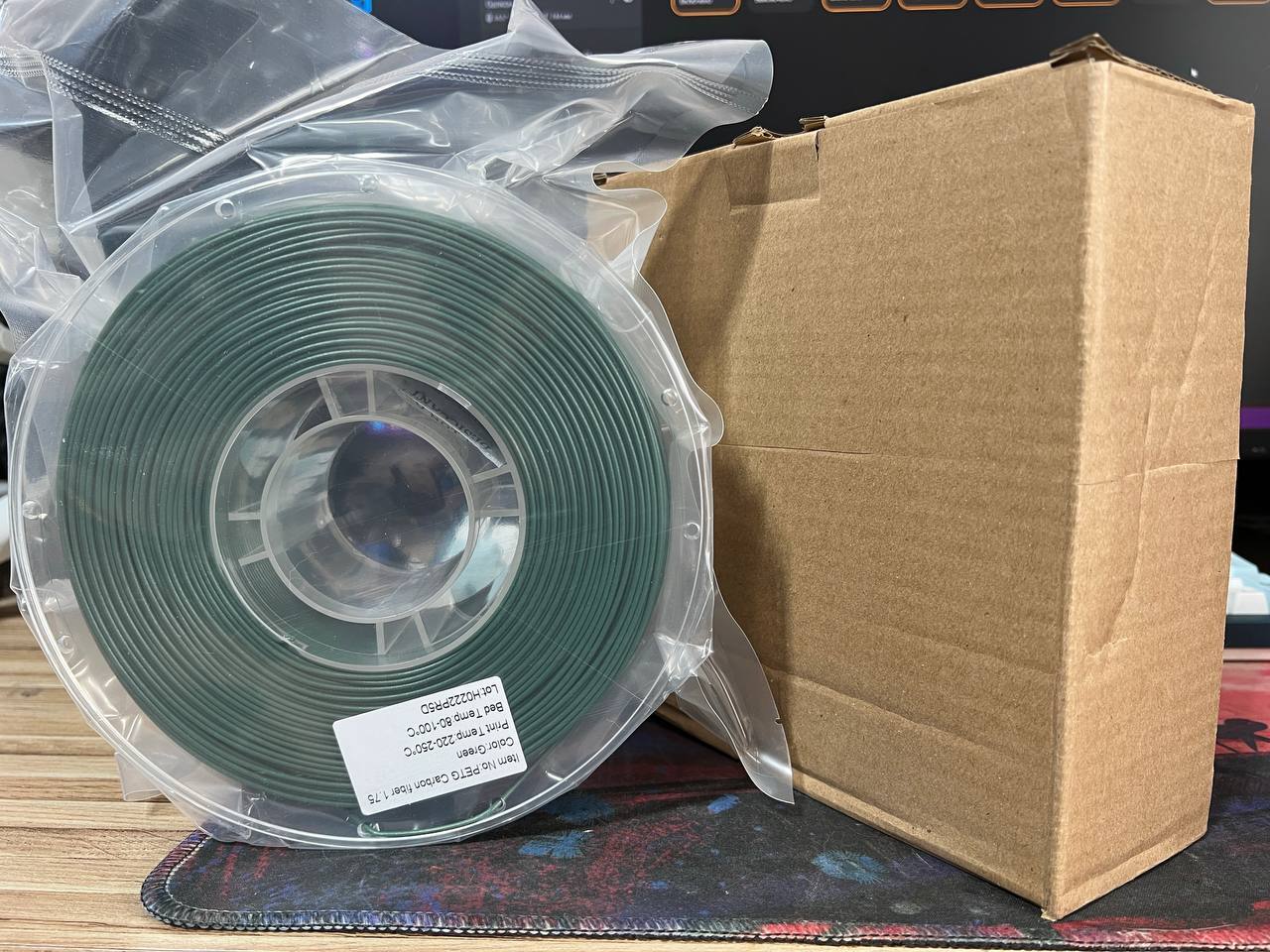 RITTSUN PETG Carbone: бюджетный и прочный филамент - 14.05.25 19:24 | Пикабу