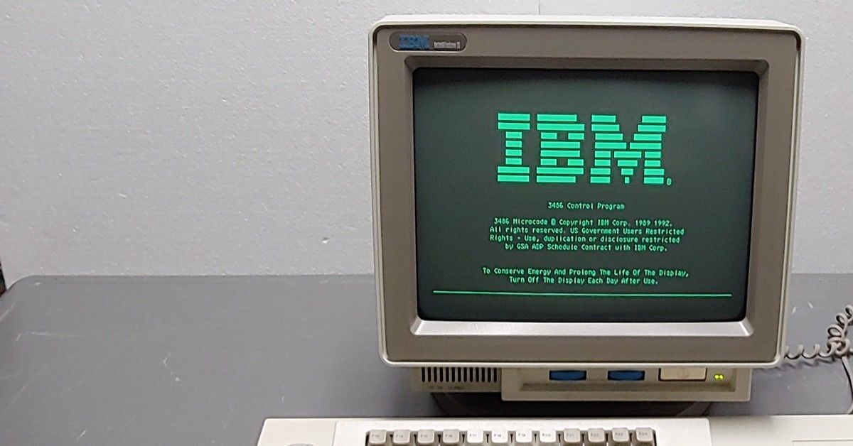 Вторая жизнь терминала IBM 3486 (Часть 2.1) - 17.05.25 00:34 | Пикабу