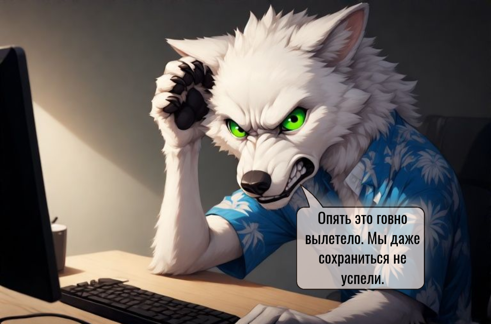 Wolfmks Neiro Art #48 "Когда играешь с Worker в Titan Quest №10 | Пикабу