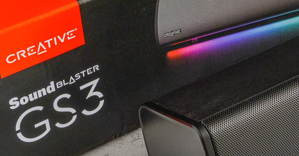 Обзор Creative Sound Blaster GS3 – компактный саундбар с подсветкой ...
