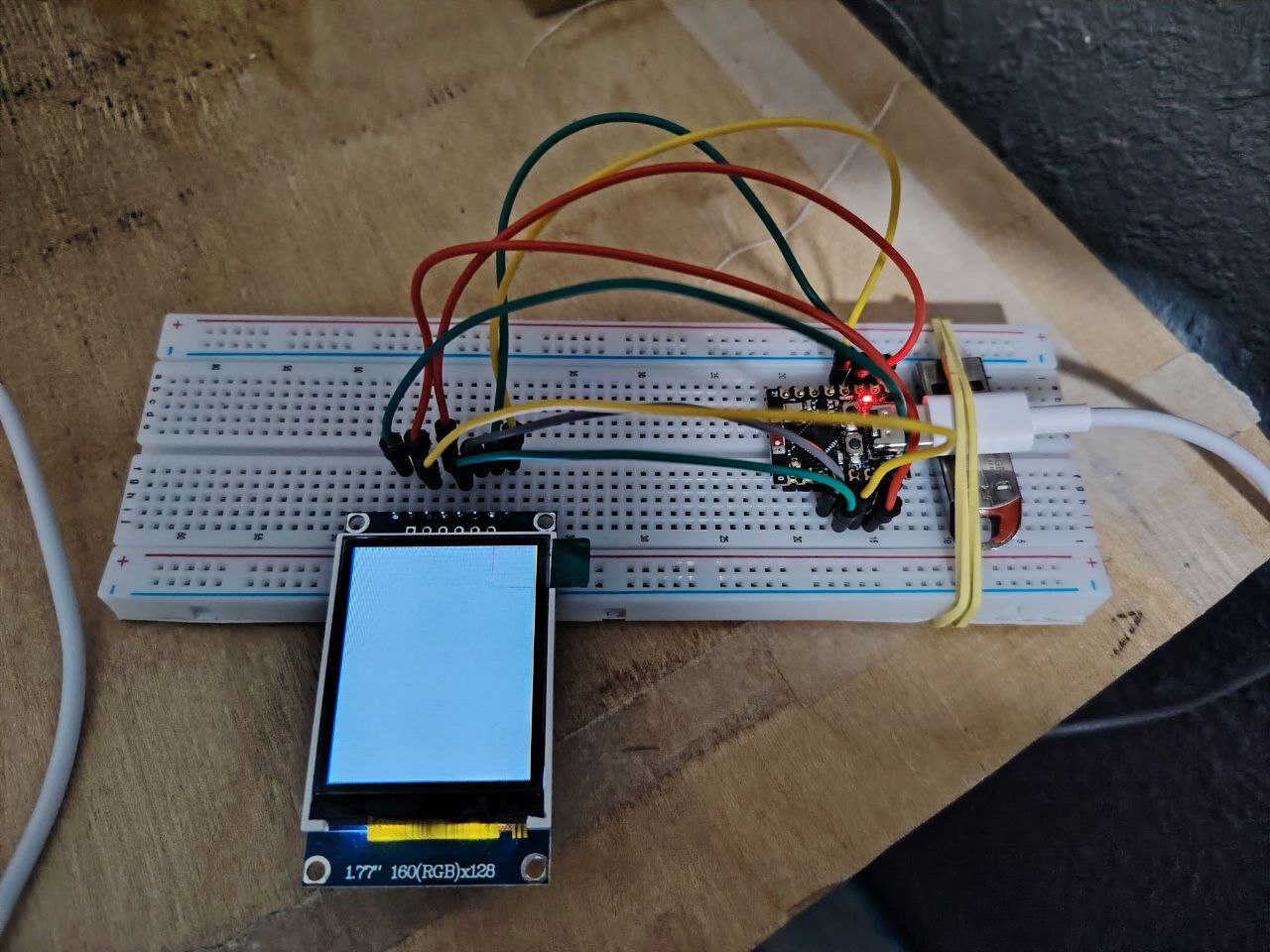 Экран ST7735S TZT 1.77" на ESP32-C3 - 01.11.25 14:29 | Пикабу Эксперты