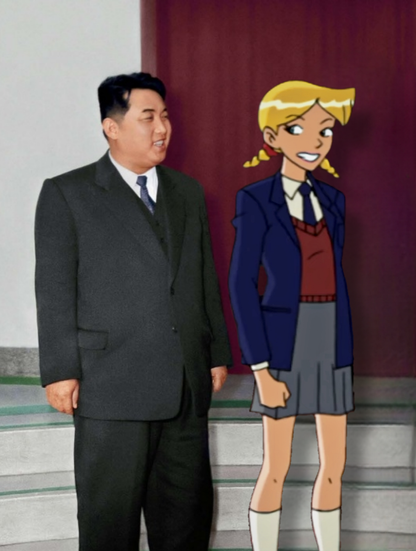 Kim Il Sung and goofy ahh day - 03.11.25 00:49 | Пикабу